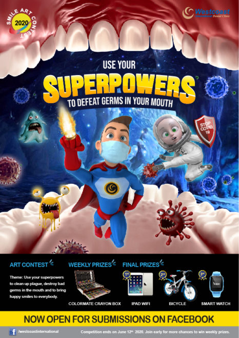 Smile Art Contest 2020 - Westcoast International Dental Clinic